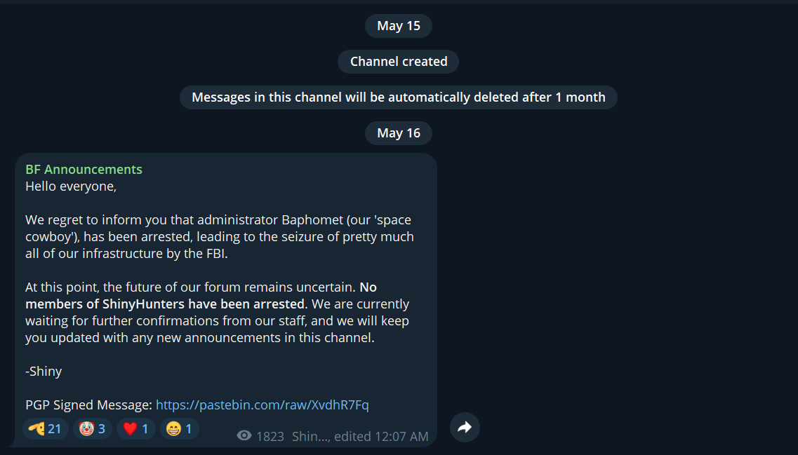 Inside The Rise And Fall Of BreachForums | Blog | Dark Atlas | Dark Web ...