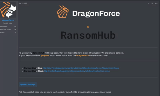 DragonForce Ransomware: From Hacktivism to Global Cyber Extortion ...