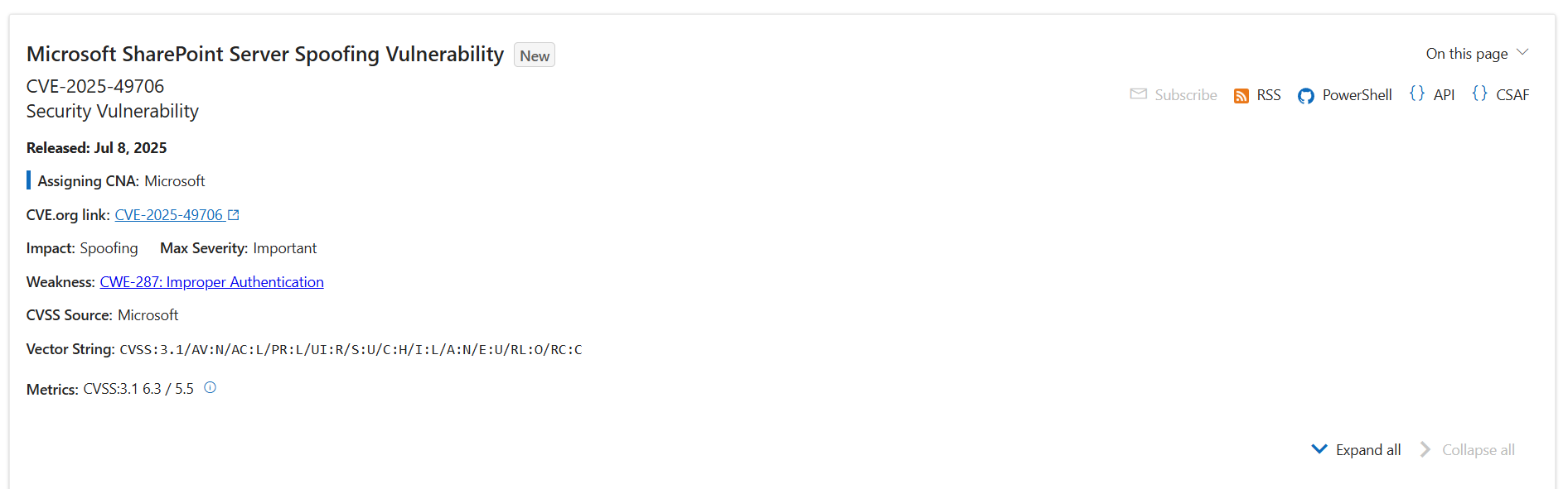 Critical SharePoint Vulnerability CVE-2025-53770: Remote Code Execution via ViewState Abuse ...